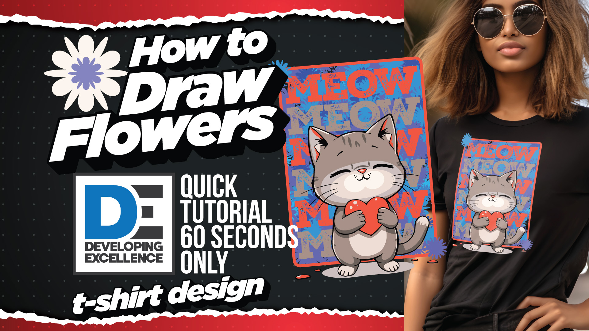 How to Draw Flowers with Pucker and Bloat in Illustrator - Developing ...